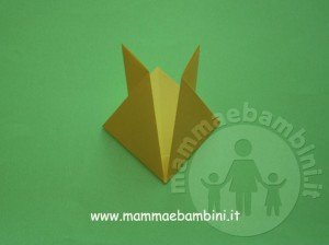 Coniglio con tecnica origami - Mamma e Bambini