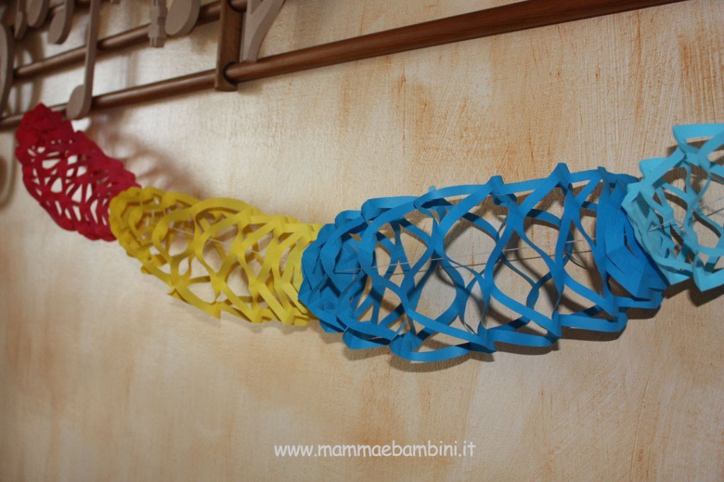 Video festone a fisarmonica - Mamma e Bambini