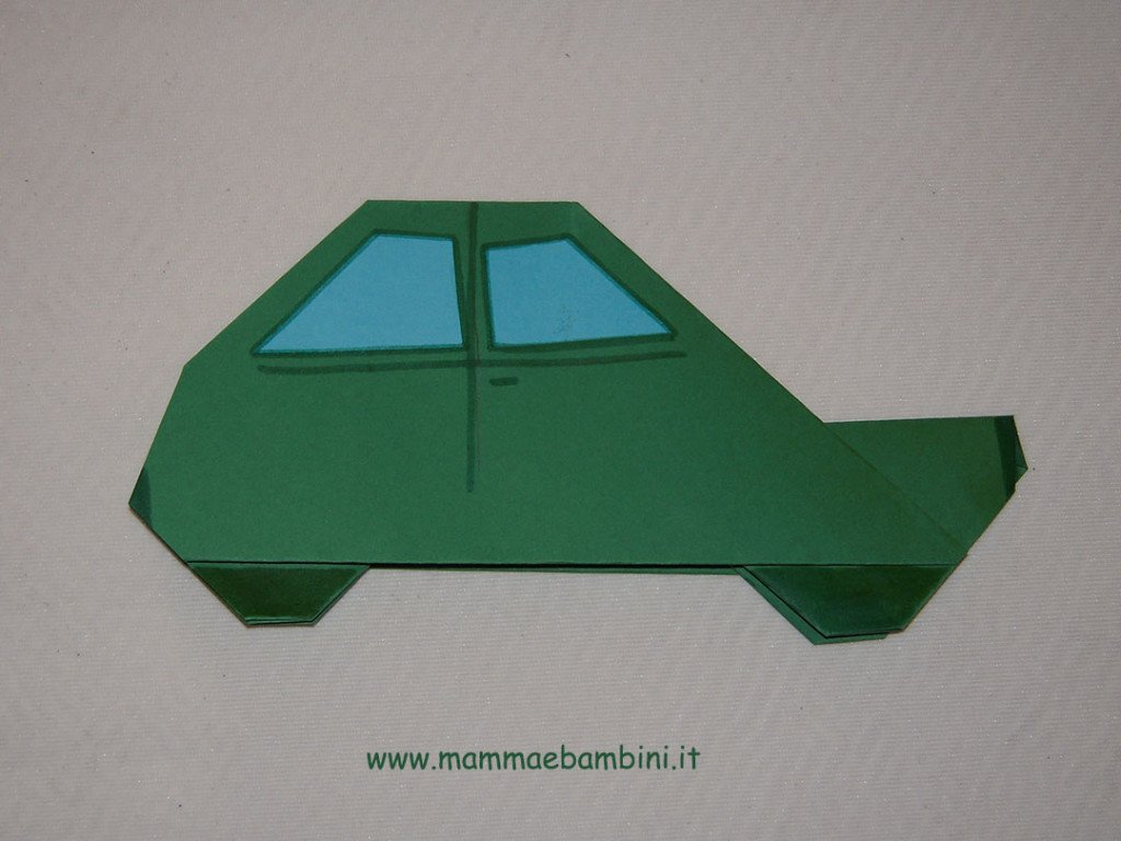 Video come realizzare macchina origami - Mamma e Bambini