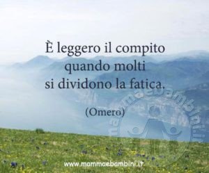 Frase del giorno 21 gennaio sulla fatica - Mamma e Bambini