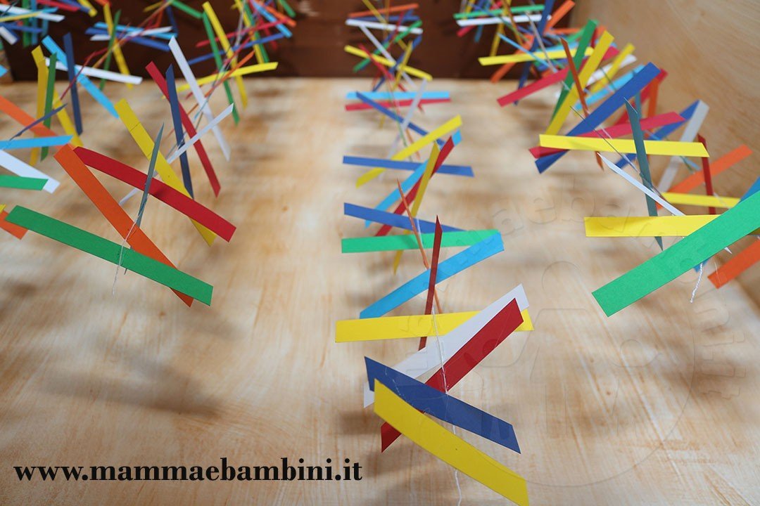 Festone colorato per festa Carnevale - Mamma e Bambini