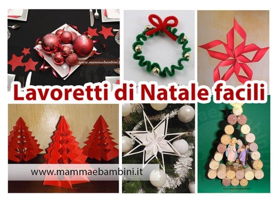 Lavoretti di Natale facili - Mamma e Bambini