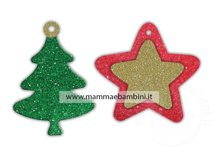 Addobbi natalizi con gomma crepla - Mamma e Bambini