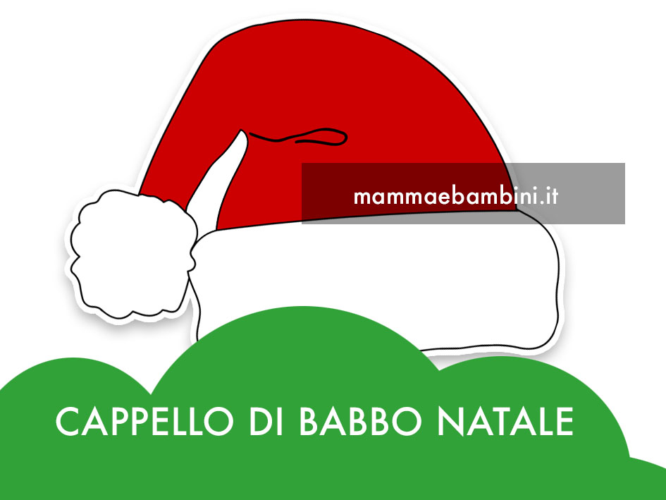 Cappello di Babbo Natale - Mamma e Bambini Cappello di Babbo Natale - Mamma e Bambini