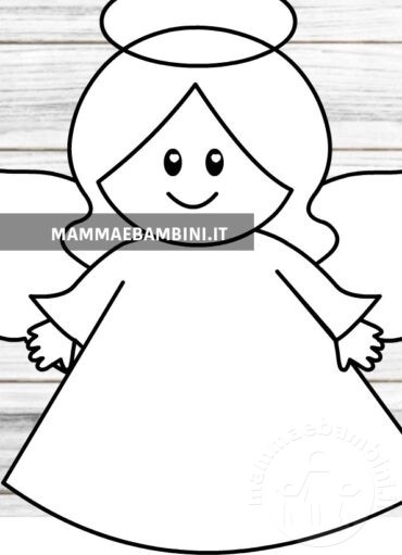 Angelo disegno - Mamma e Bambini
