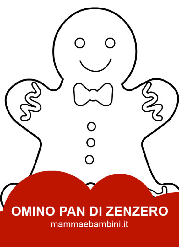 Omino pan di zenzero - Mamma e Bambini