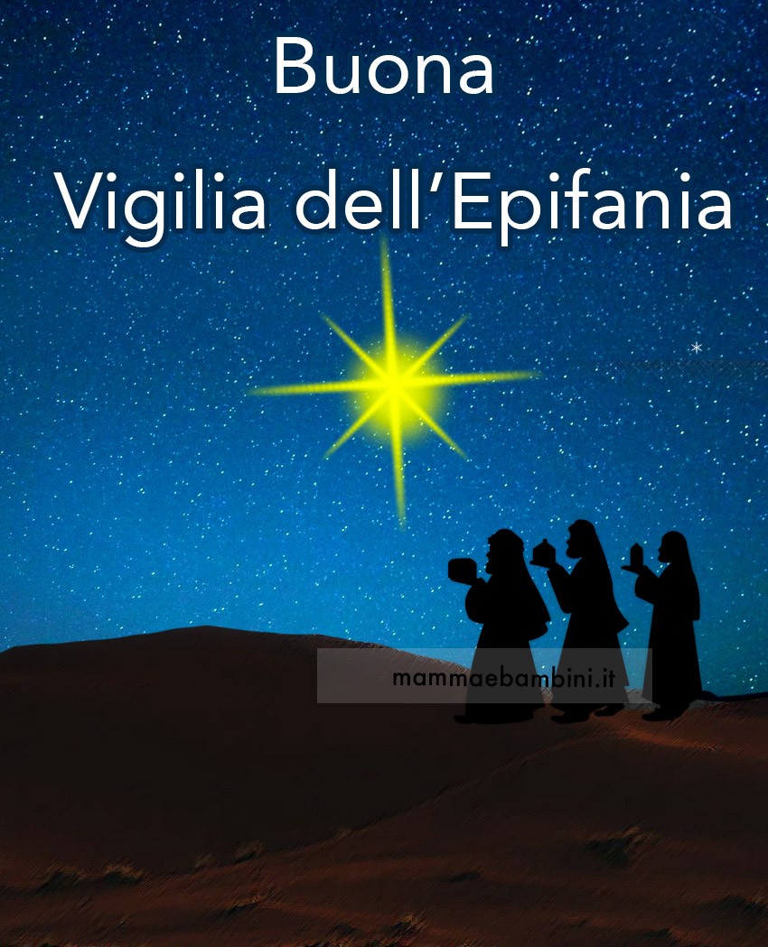 Buona Vigilia dell'Epifania - Mamma e Bambini