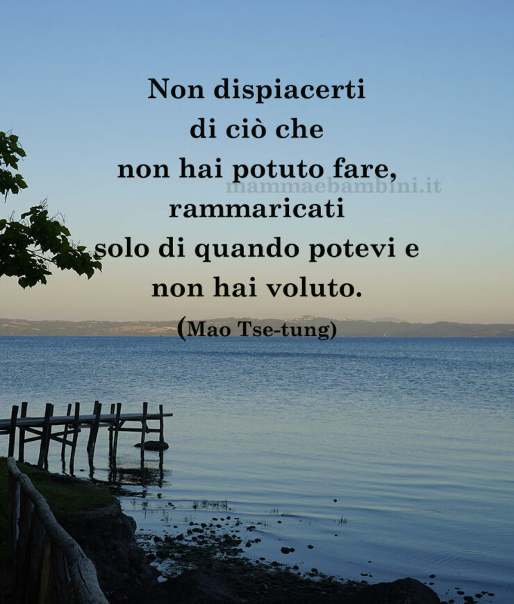 Frase del giorno 13 gennaio su dispiacere - Mamma e Bambini