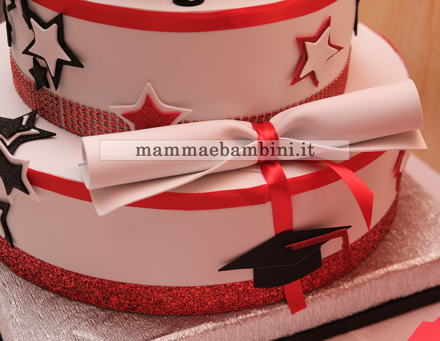 Torta laurea con tocco - Mamma e Bambini