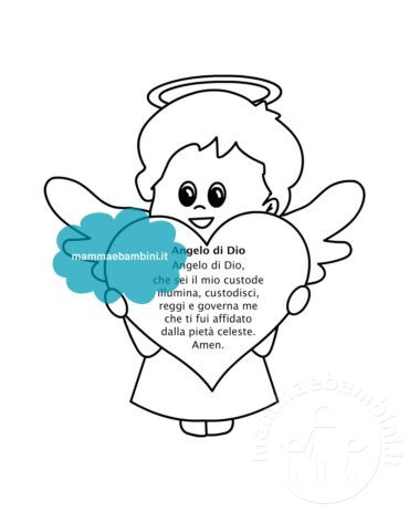 Preghiera angelo custode - Mamma e Bambini