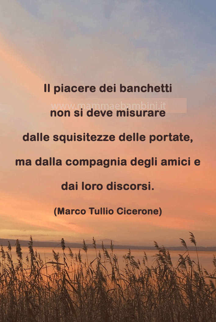 Frase del giorno 22 agosto su mangiare - Mamma e Bambini