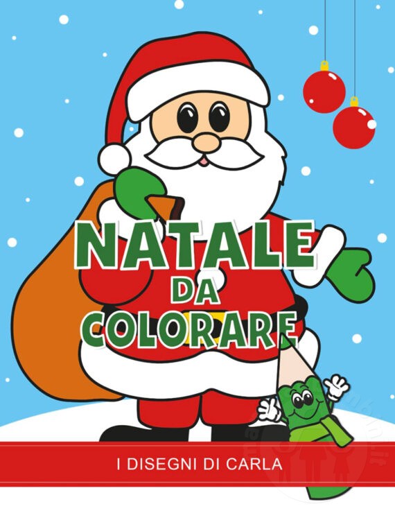 Libro di Disegni Natale da Colorare - Mamma e Bambini